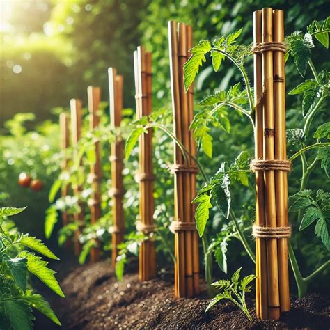 Maximizing Tomato Harvest With Sustainable Bamboo Stakes A
