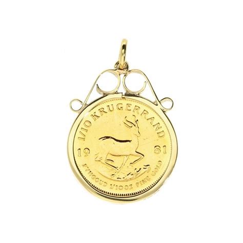 1981 110 Krugerrand Pendant 42g Miltons Diamonds