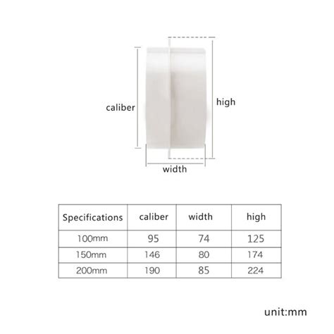 Pipe Draft Blocker Backdraft Damper Ventilation Du Grandado