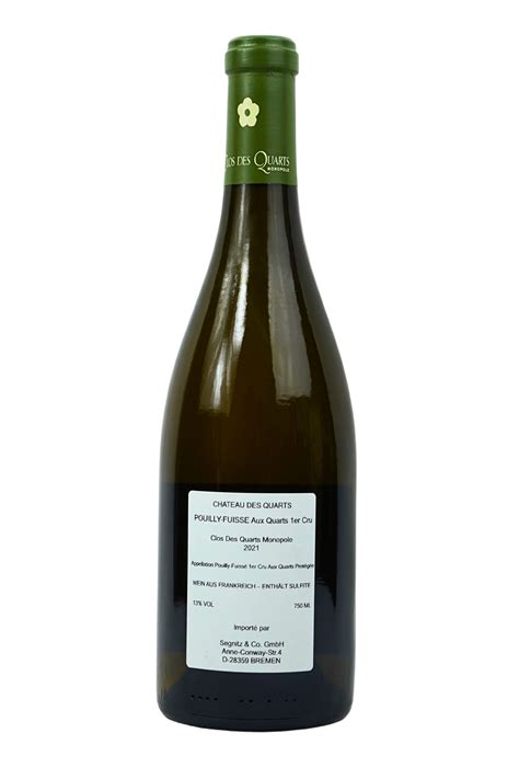Pouilly Fuissé 1er Cru Aux Quarts