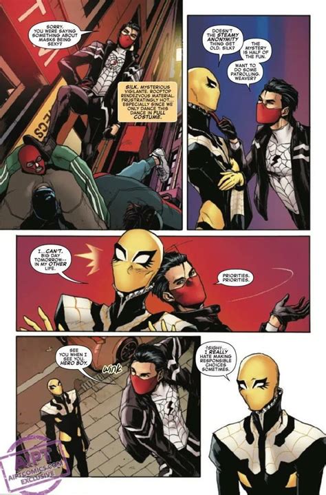 First Look At New Gay Spiderverse Hero Web Weaver And Genderbent Silk
