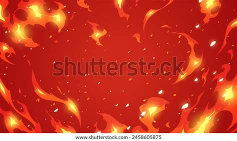 Cool Background Illustration Flame Effect169 Stock Illustration