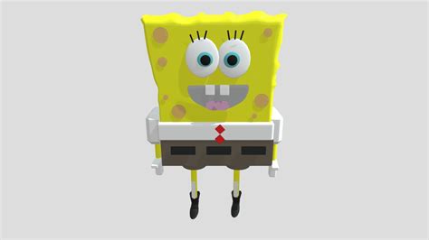 Bob Esponja Download Free 3d Model By Julia Farias Juliafarias