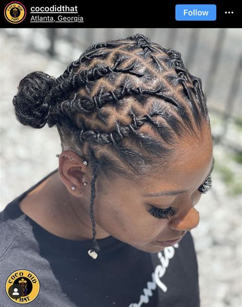 Pin By Asia ️ On Locs 💚🌱 ️ Locs Hairstyles Short Hair Styles Short