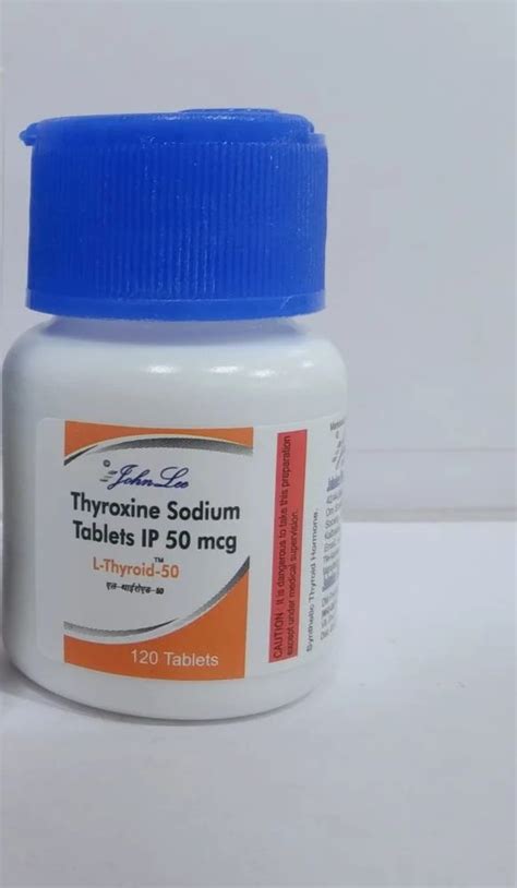 L Thyroid Thyroxine 50 Mcg Tablets At ₹ 50bottle Mumbai Id