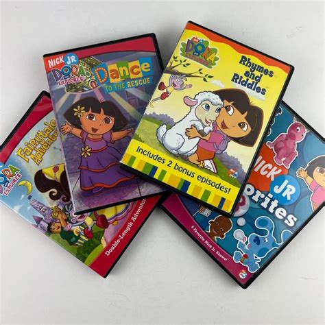Nick Jr And Dora The Explorer Dvd 4 Pack £18 84 Picclick Uk