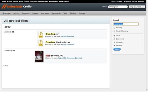 Github Twinslash Redmine All Files Plugin For Redmine To View All