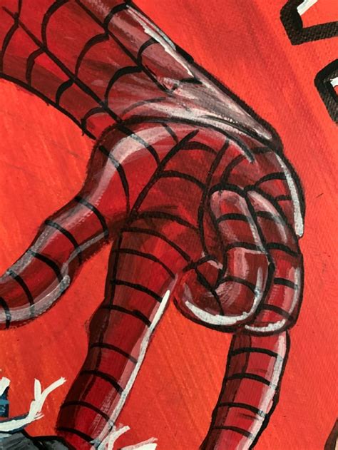 Spider Man Hand Color