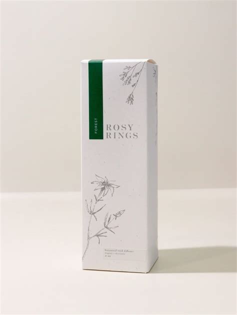 Botanical Reed Diffuser Roman Lavender Reed Diffuser Packaging