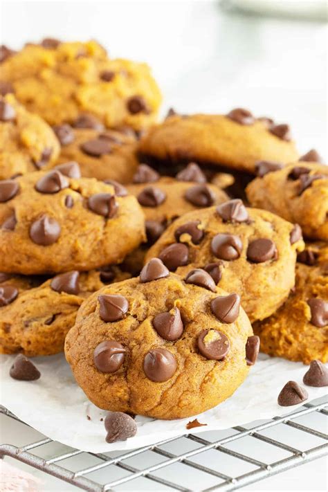 Pumpkin Chocolate Chip Cookies The Kitchen Magpie