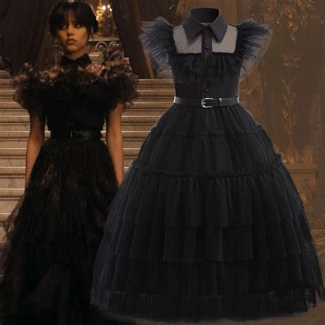 Rochie Neagra Model Wednesday Emaghu