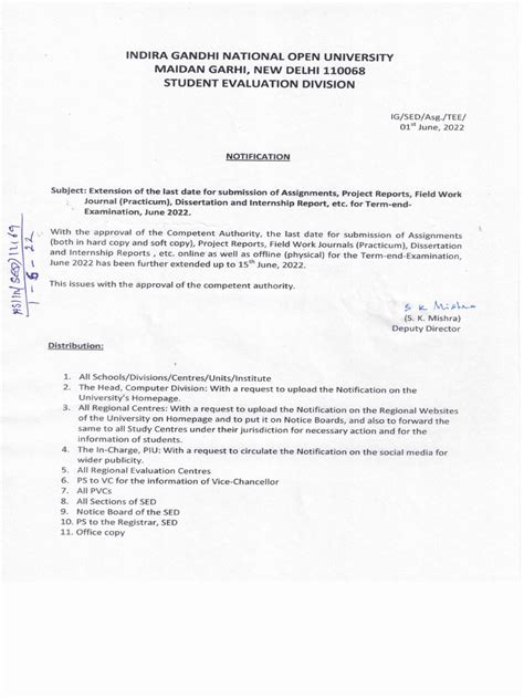 Notification Assignment Project Etc Extension Pdf