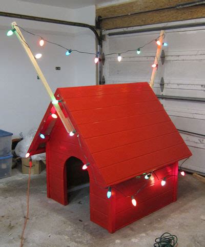 Build A Snoopy Dog House