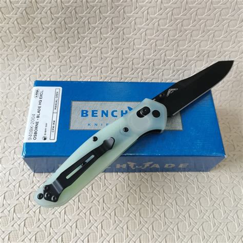 Benchmade Osborne Axis Lock Jade Handle G10 Cpm M4 Pocket Knife 940bk