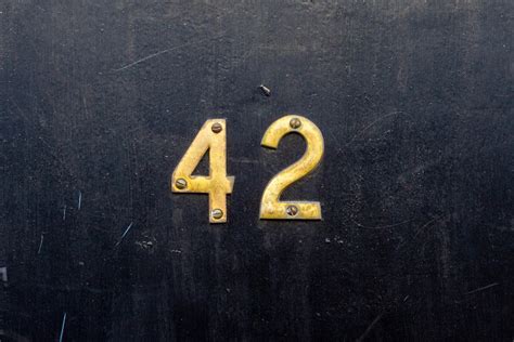 For Math Fans A Hitchhikers Guide To The Number 42 Scientific American