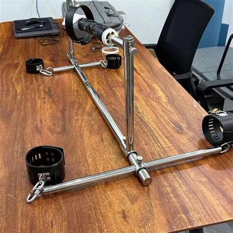 Torture Rack Sex Furniture With Dildo Bondage Bar Handcuffs Ankle Cuffs Sex Toy Ebay