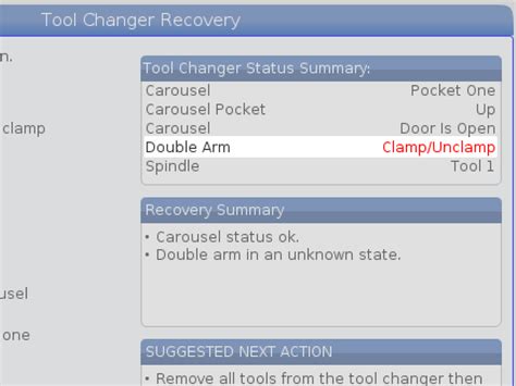 Side Mount Tool Changer Spindle Orientation Offset NGC