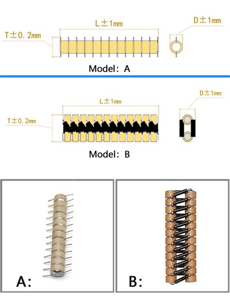 Capacitor Stacks Voltage Multiplier Ceramic Cascade