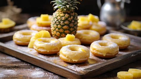 Pineapple Donut Recipe Make These Tropical Donuts At Home