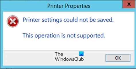 Fix Printer Settings Could Not Be Saved Error On Windows Pc