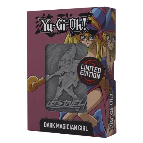 Yu Gi Oh Limited Edition Dark Magician Girl Metal Card Fanattik