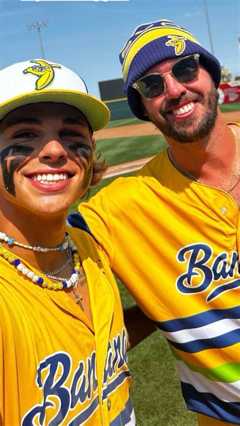 Savannah Bananas Kj Jackson And Ryan Kellogg In 2025 Hot Baseball Guys Cute Celebrity Guys