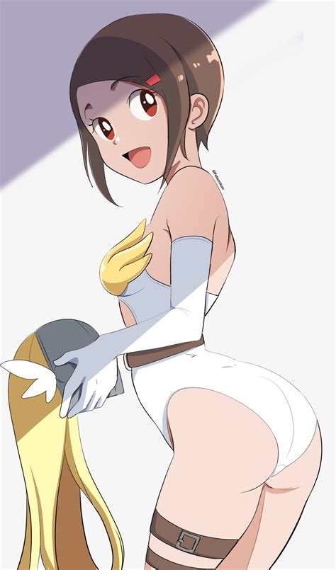 Yagami Hikari And Angewomon Digimon And More Drawn By Pabsmikan Danbooru