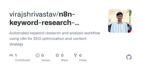 N8n Keyword Research Automationkeywordresearchworkflowjson At Main