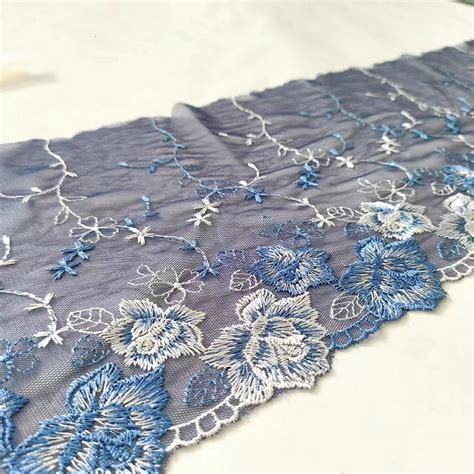 China Flower Embroidery Mesh Fabric Manufacturers And Suppliers Landb