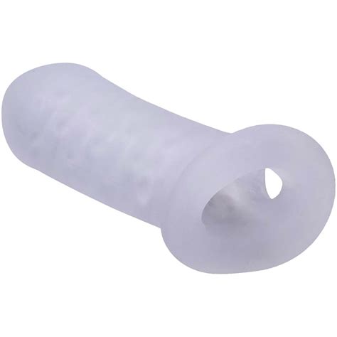 Doc Johnson Merci Jacked Up Thin Penis Extender With Ball Strap