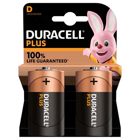 Duracell Plus D Batteries Plus Lr20 Mn1300 Batteries