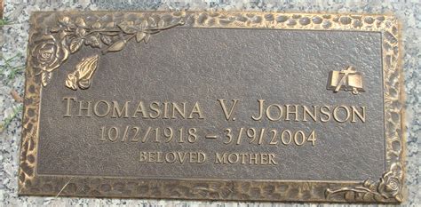 Thomasina Virginia Mccullough Johnson 1918 2004 Find A Grave Memorial