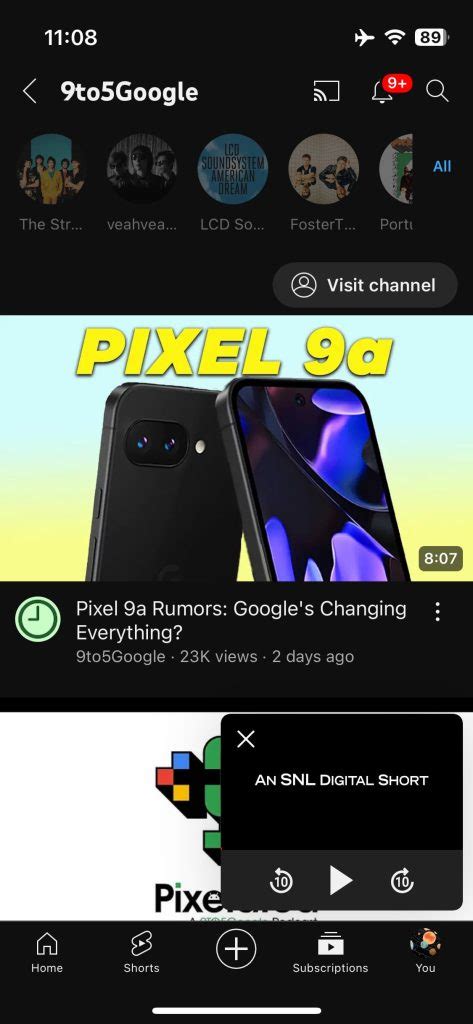 Youtube Rolling Out New Miniplayer Fine Playback Speed Timer