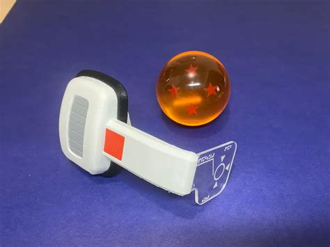 Scouter Level Visor Dragon Ball By Tridealoimpresiones Makerworld