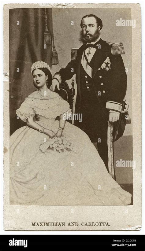 Portrait Of Emperor Maximilian I 1832 1867 And Empress Carlota Of