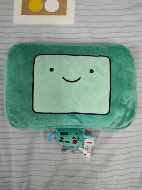 Awal2022 Adventure Time Plush Toy Bmo Miniso Boneka Bantal Lucu Cn