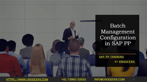 Batch Management Configuration In Sap Pp