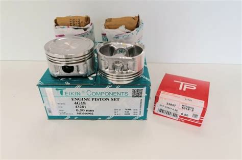 Комплект поршней с кольцами TP +0,50 4G18 lancer 9 TEIKIN - Teikin арт ...