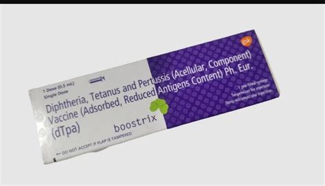 Boostrix Vaccine Boostrix Tdap Vaccine Latest Price Dealers