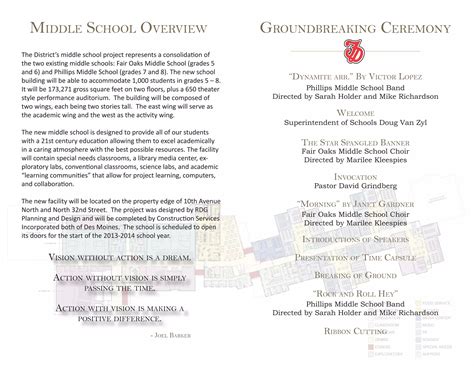 Publications Groundbreaking Ceremony Program Pdf