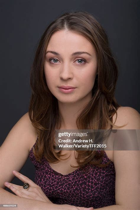 Actress Robin Mcleavy Is Photographed For Variety At The Tribeca Film