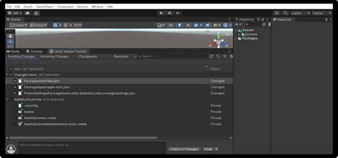 如何开始使用 unity version control unity