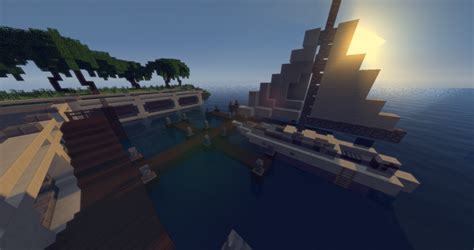 Small Harbor Minecraft Map