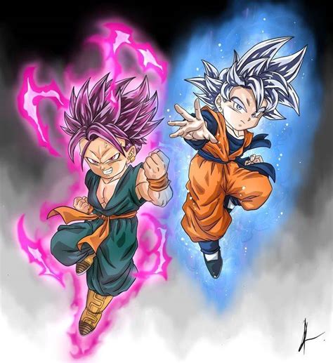 Dbs Trunks Ue And Goten Ui By Kiritokcc On Deviantart