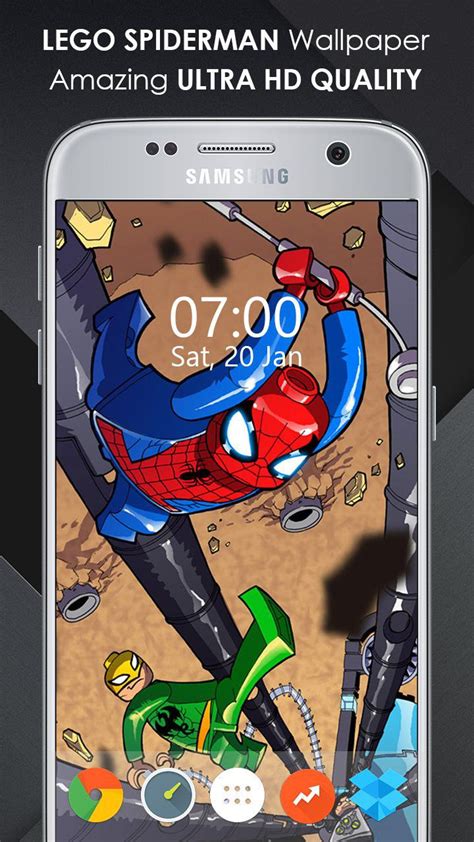 Lego Spiderman Wallpaper