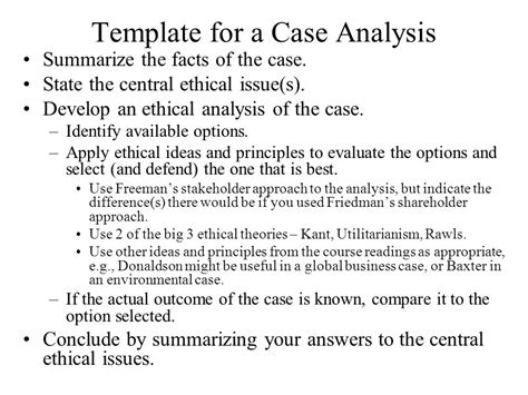Bioethics Case Study Examples