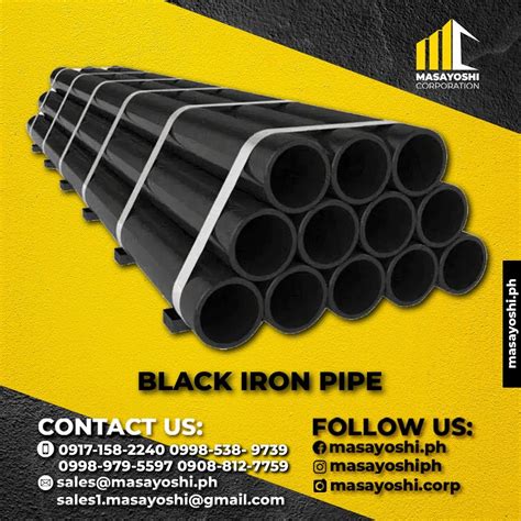 Black Iron Sch80 Bi Pipe Steel Steel Pipe Pipe Piping Metal