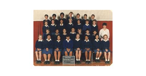 School Photo 1980s Naenae Intermediate Lower Hutt Mad On New