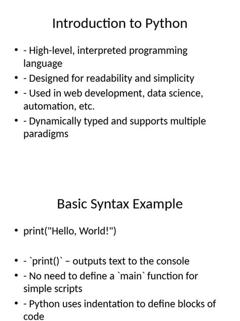 Introduction To Python Programming Pdf