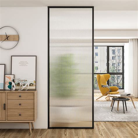 Simple Bathroom Tempered Glass Bath Screen Full Frame Fixed Partition Screen Clearhalo